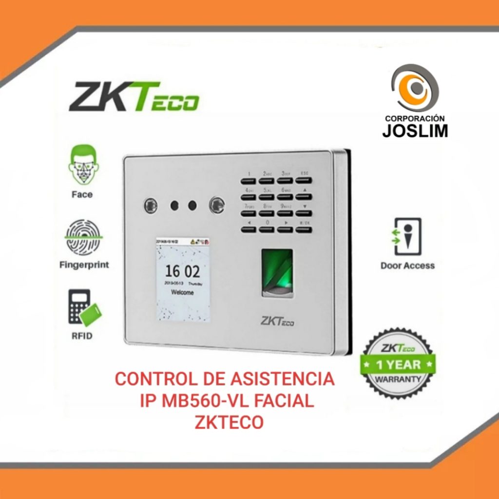 CONTROL BIOMETRICO HUELLA Y TARJETA ID ZKTECO K14 PRO - Corporación Joslim